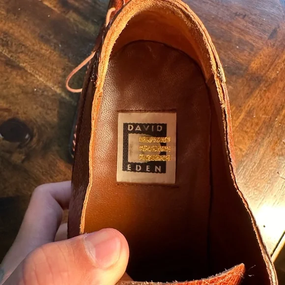 David Eden | Shoes | David Eden Lizard Crocodile Handmade Dress Shoes ...